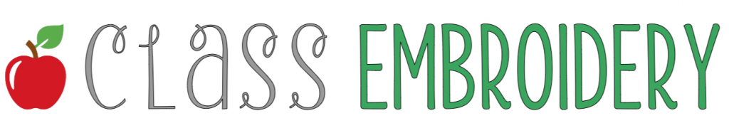 Class Embroidery – Quality machine embroidery for schoolwear, workwear ...